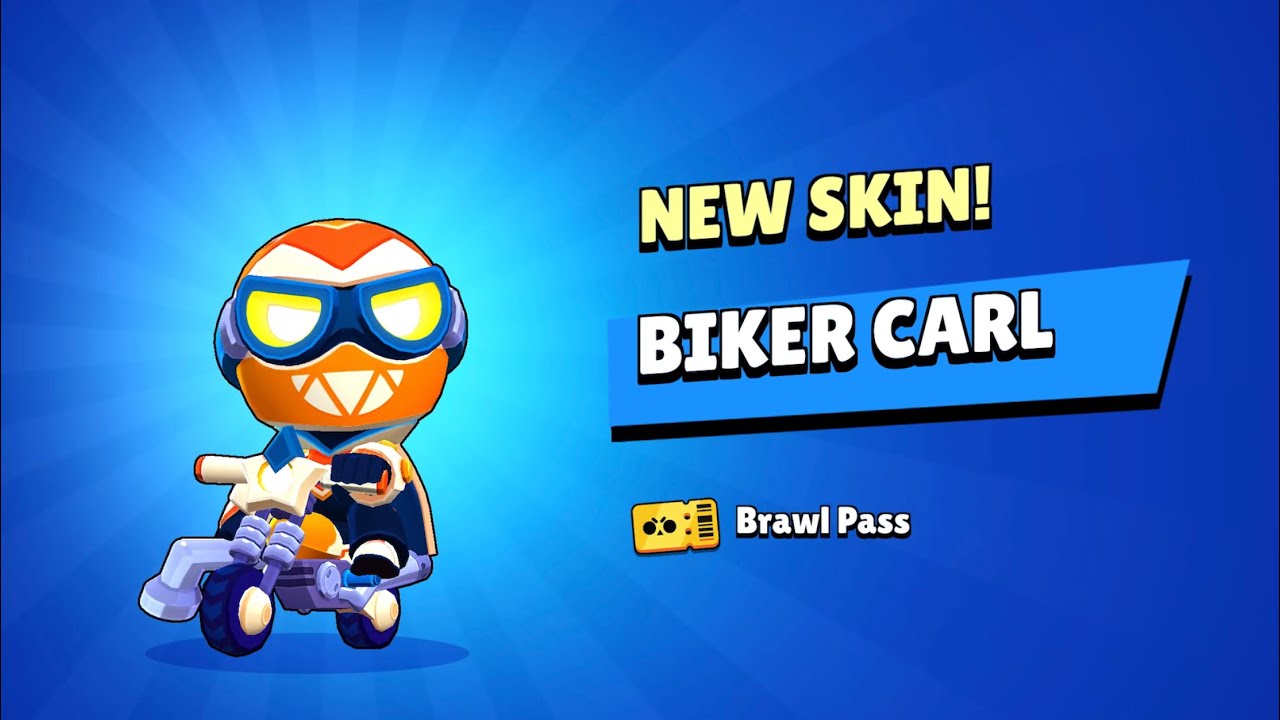 Biker Carl | Brawl Stars - YouTube