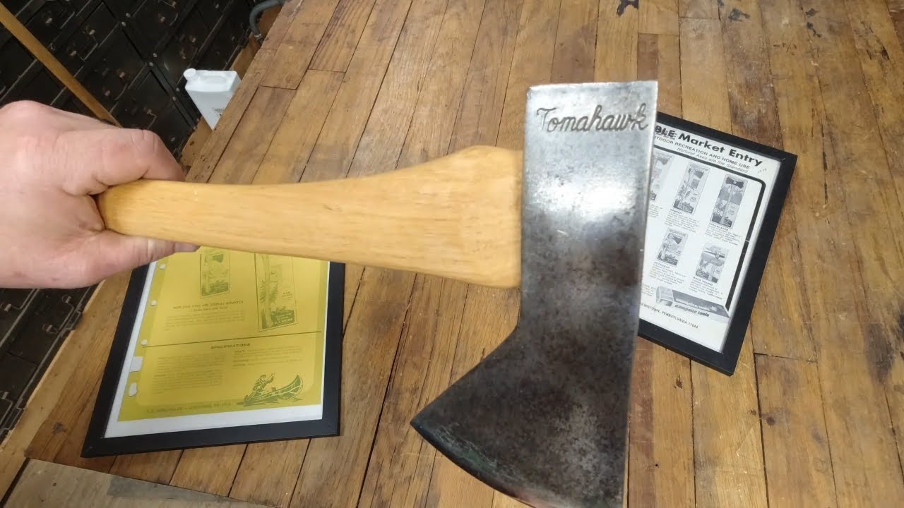 Norlund Axes In 3 Minutes Or Less, the Tomahawk - YouTube