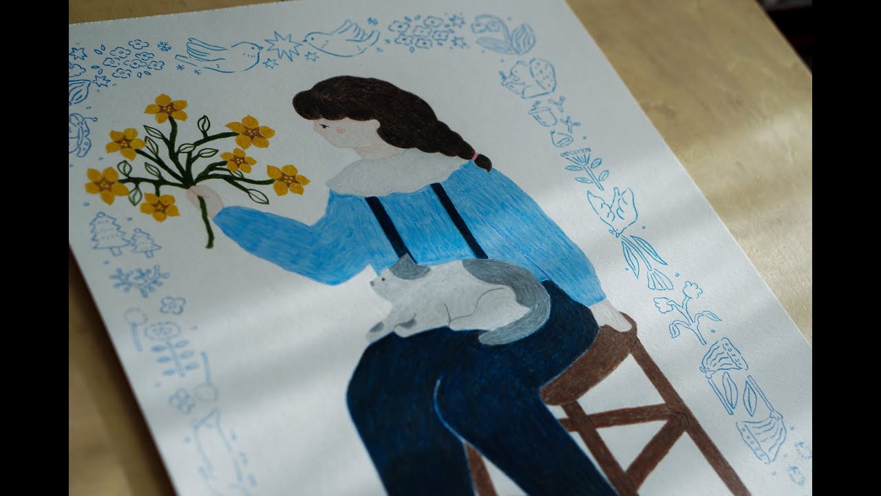 Ink Drawing -Part 2 - YouTube