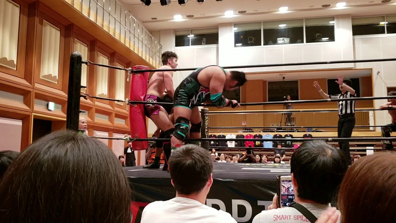 Shigehiro Irie & Sammy Guevara vs Harashima & Yuuki Ueno - YouTube