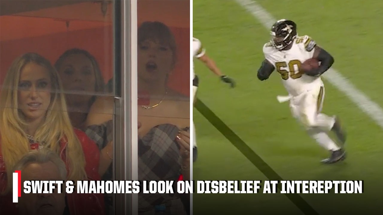 Patrick Mahomes throws an INTERCEPTION IN THE END ZONE to Khalen ...