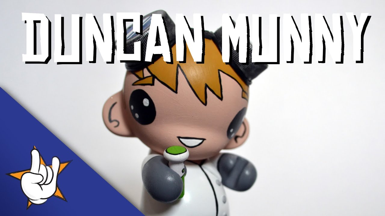 Duncan (LividCoffee) Munny - YouTube