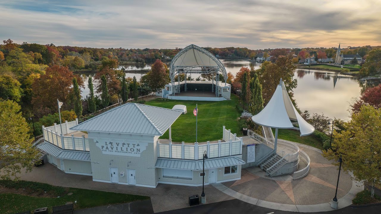 The Levitt Pavilion, Westport CT - Drone Showreel | Shot on DJI Mavic ...