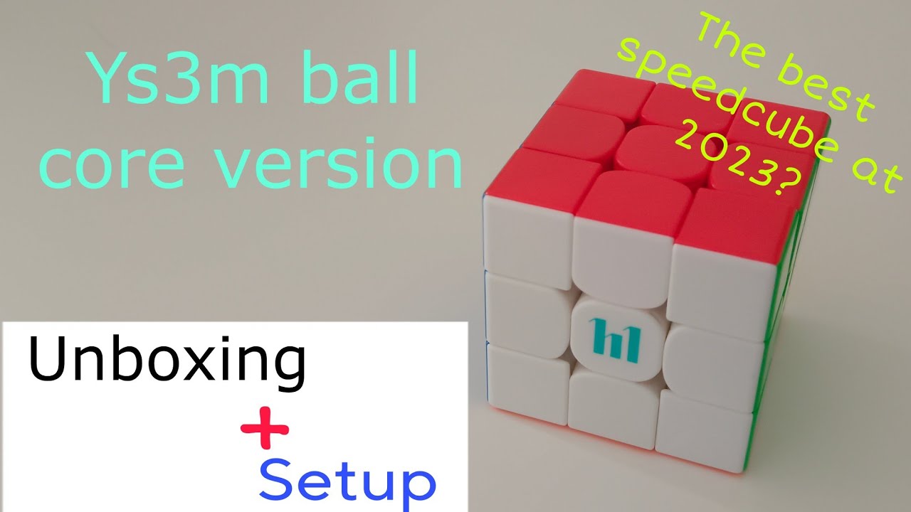 (Ys3m ball core) unbox and setup no talk and music - YouTube