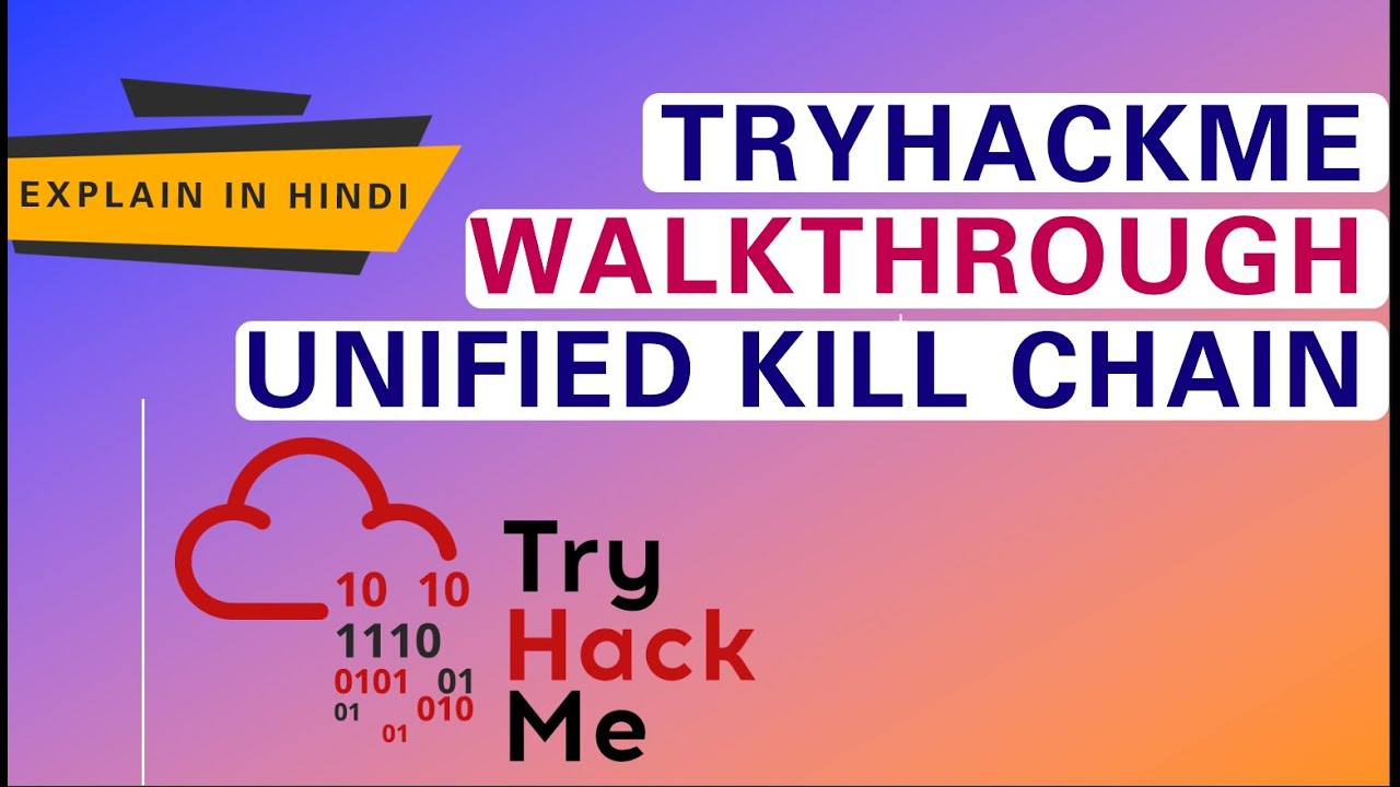 Unified Kill Chain TryHackMe Walk-Through | PentestHint - YouTube