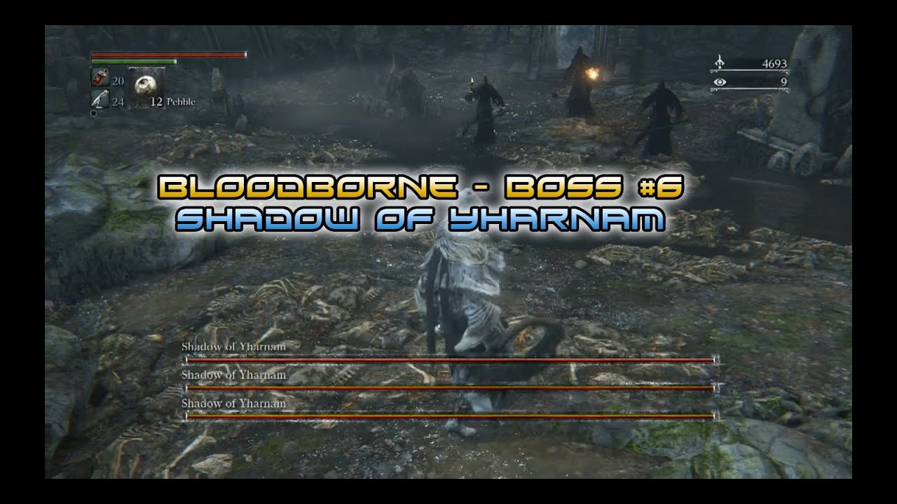 Bloodborne - Boss #6 - Shadow of Yharnam Boss Fight - YouTube