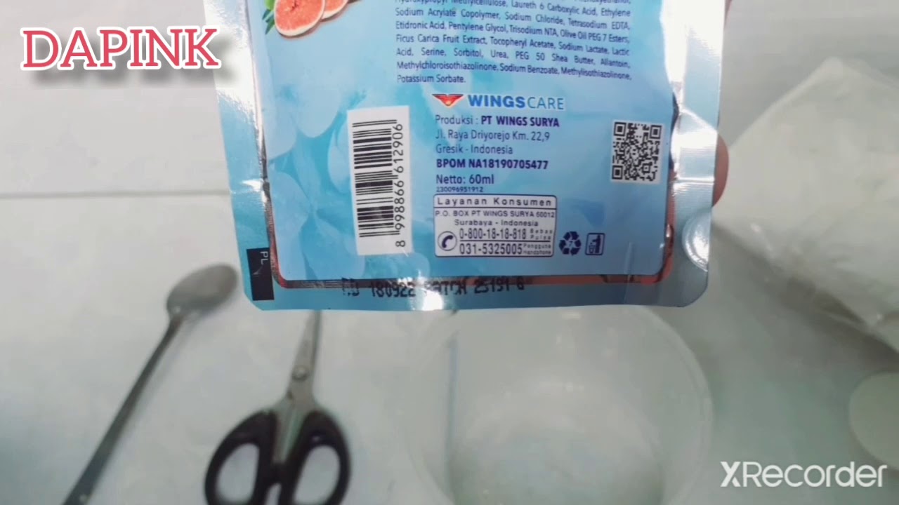 cara membuat slime sederhana dan mudah di buat_DAPINK - YouTube