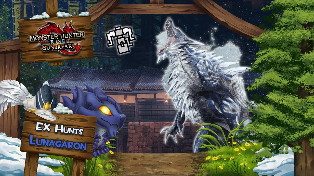 Monster Hunter Rise : SB | EX / Special Quests | EX Lunagaron (w/ Meto ...