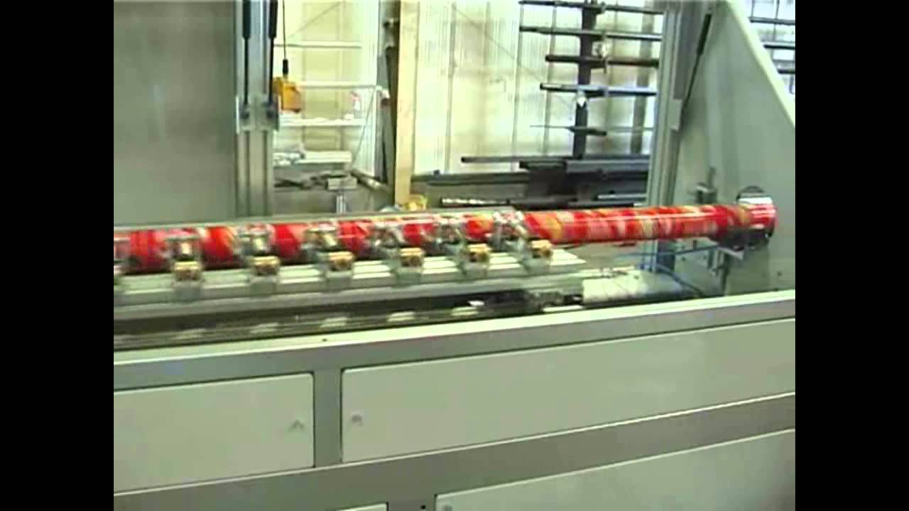 Composite CAN Line with Spiral Label Registration - YouTube