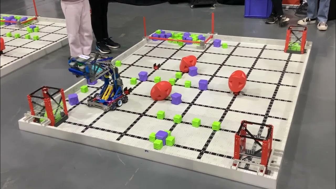 VEX IQ Volume up Robot Skills Drive - 79 points. - YouTube