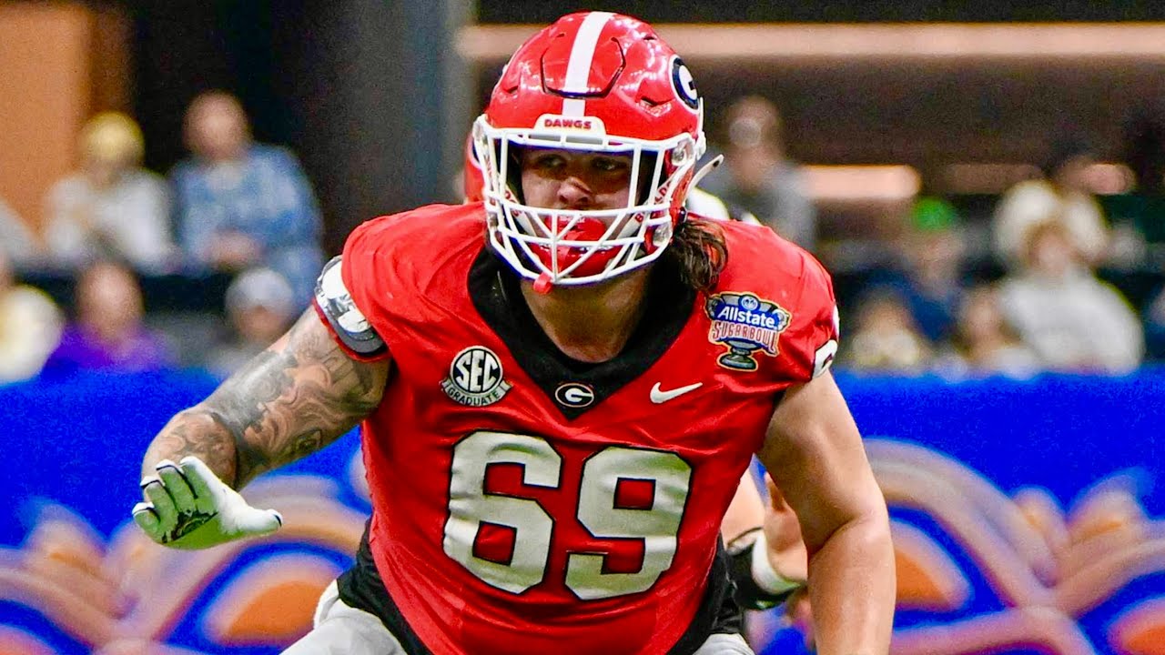 Tate Ratledge College Football Highlights💥| Georgia OL | NFL Draft Film ...