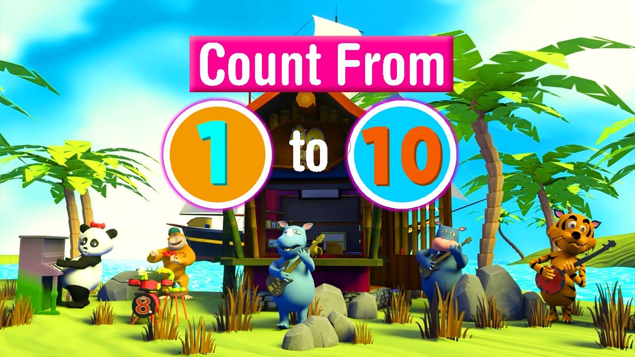 Counting 1-10 song for kindergarten | Let’s sing together! | Kids song ...