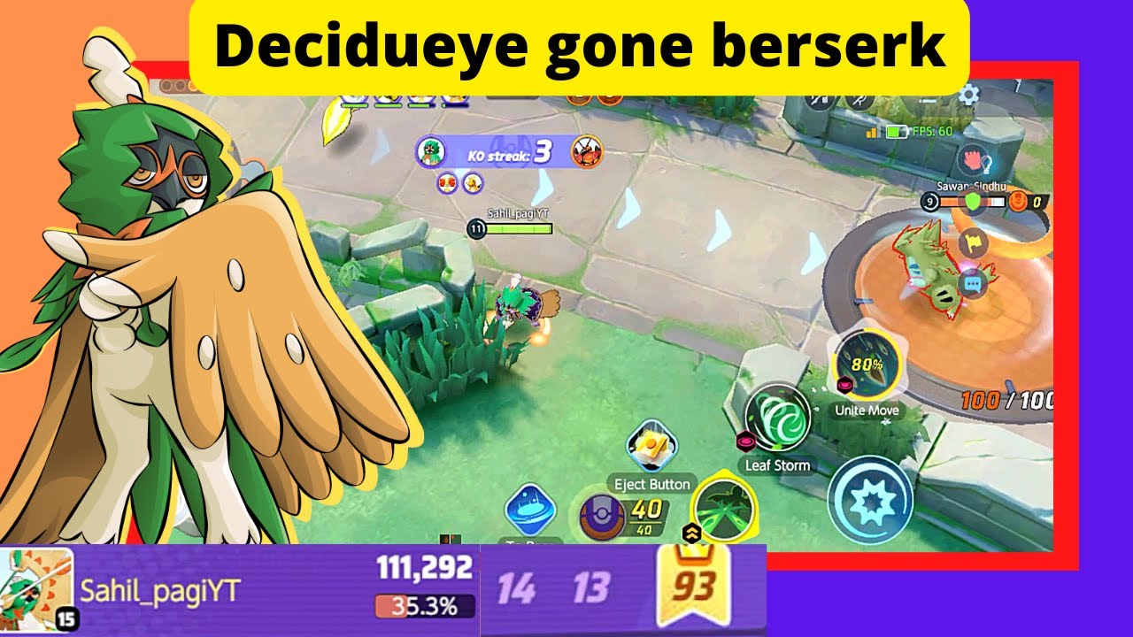 decidueye razor leaf goes berserk decidueye razor leaf build pokemon ...