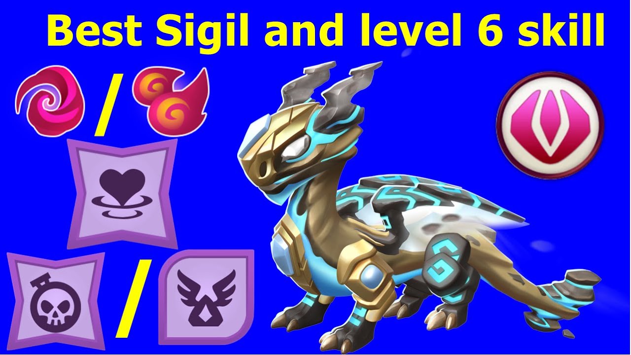 Best Sigil and level 6 skill Polveles Dragon-Dragon mania Legends ...