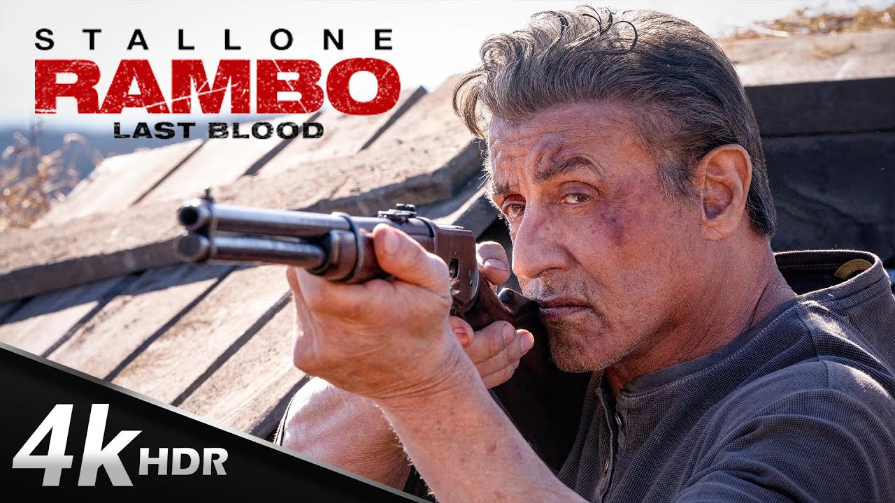 Sylvester Stallone's Rambo Last Blood | 4K HDR | Action Scenes + Ending ...