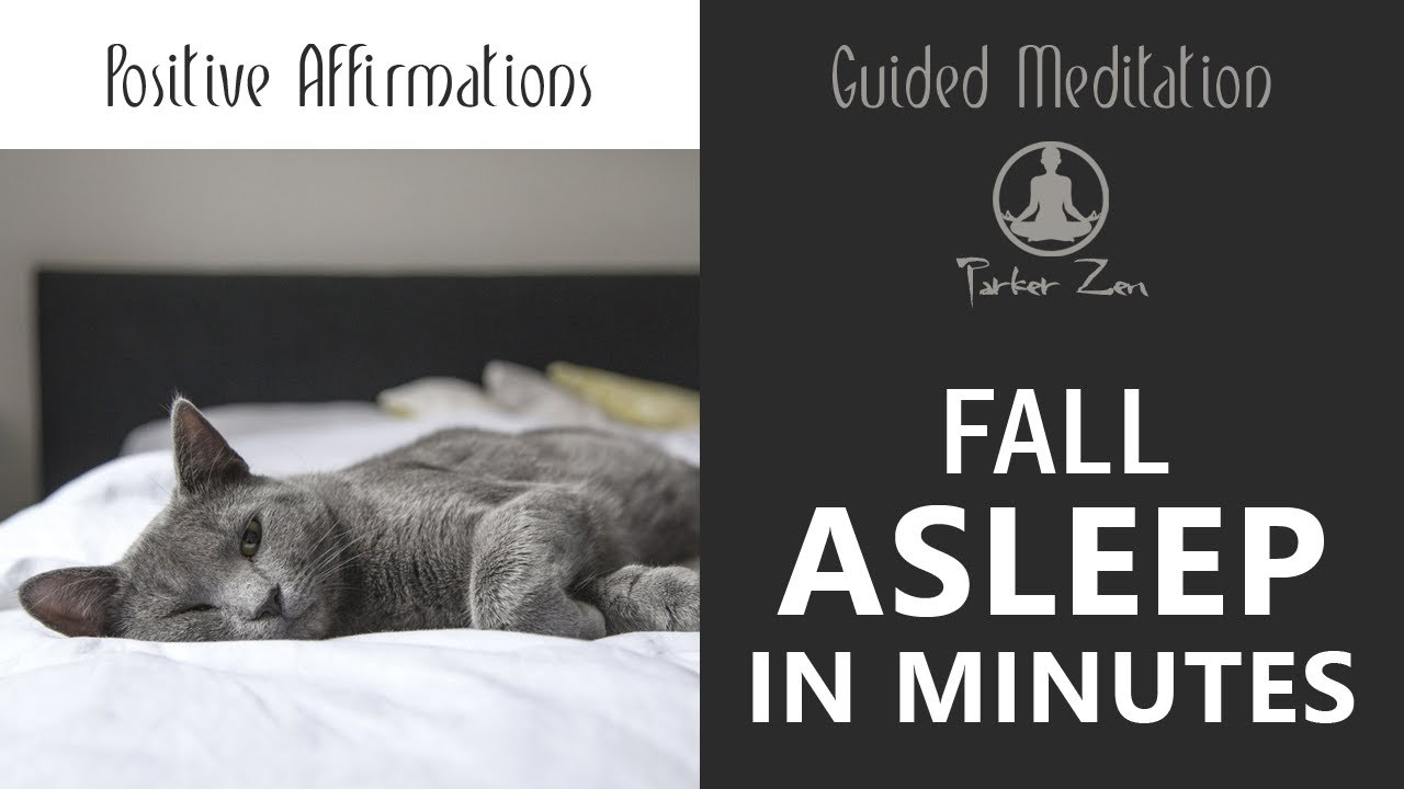 POSITIVE AFFIRMATIONS TO HELP FALL ASLEEP FAST! Breathing Techniques ...