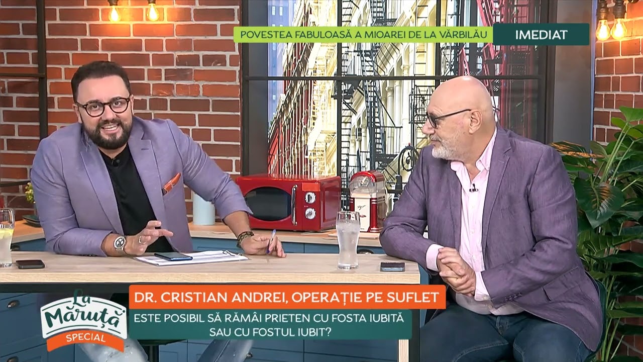 Dr. Cristian Andrei, despre prietenia cu fosta iubita sau fostul iubit - YouTube
