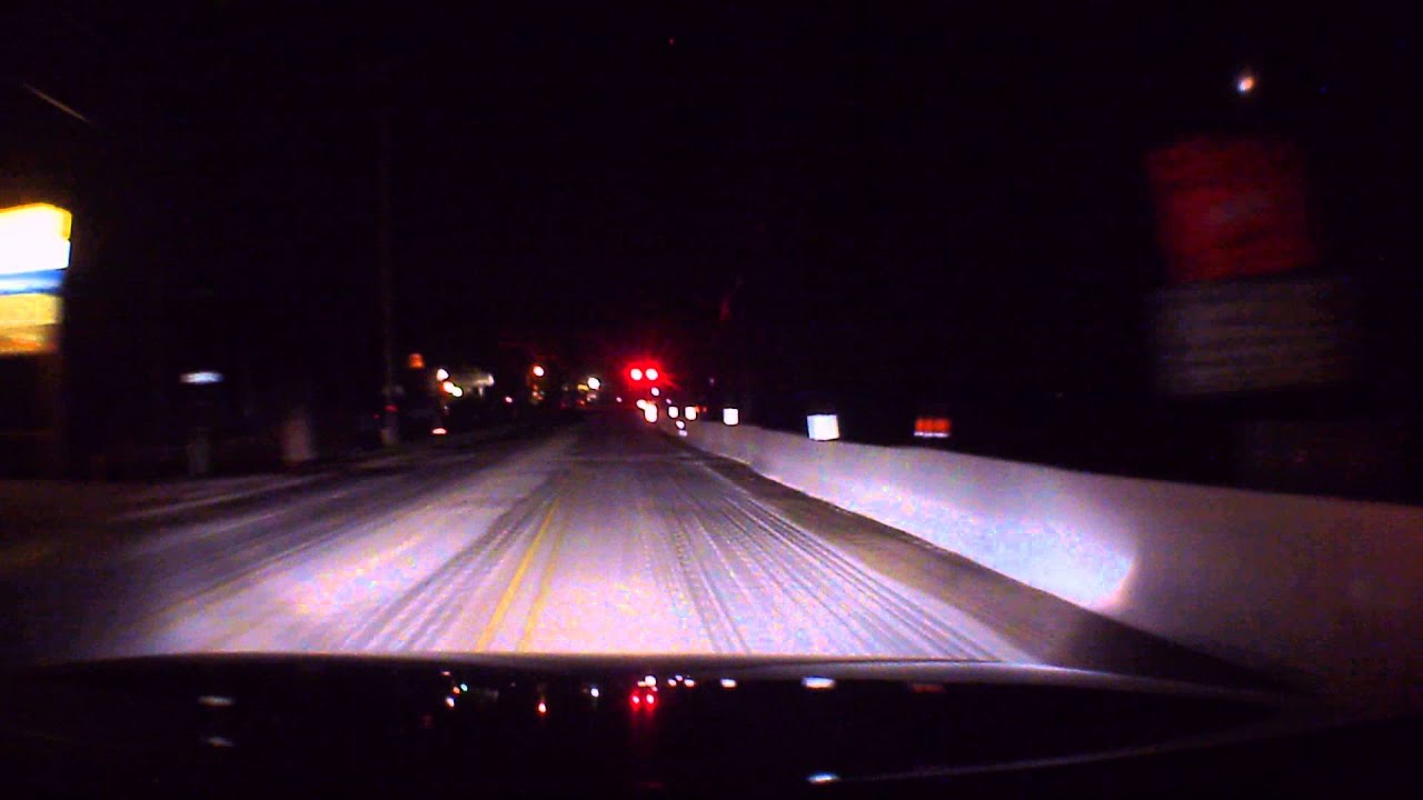 BMW e60 Night Driving Recorded on Dash Cam - YouTube