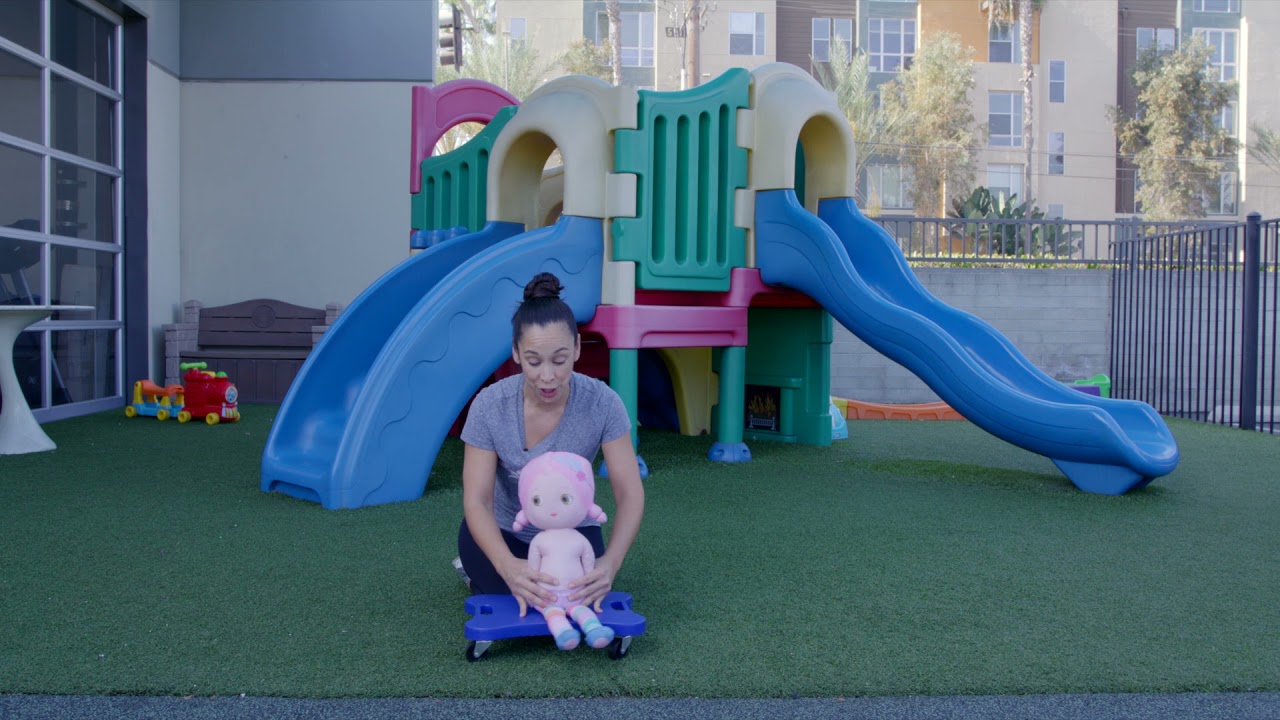 Kids Exercises with Scooter - YouTube
