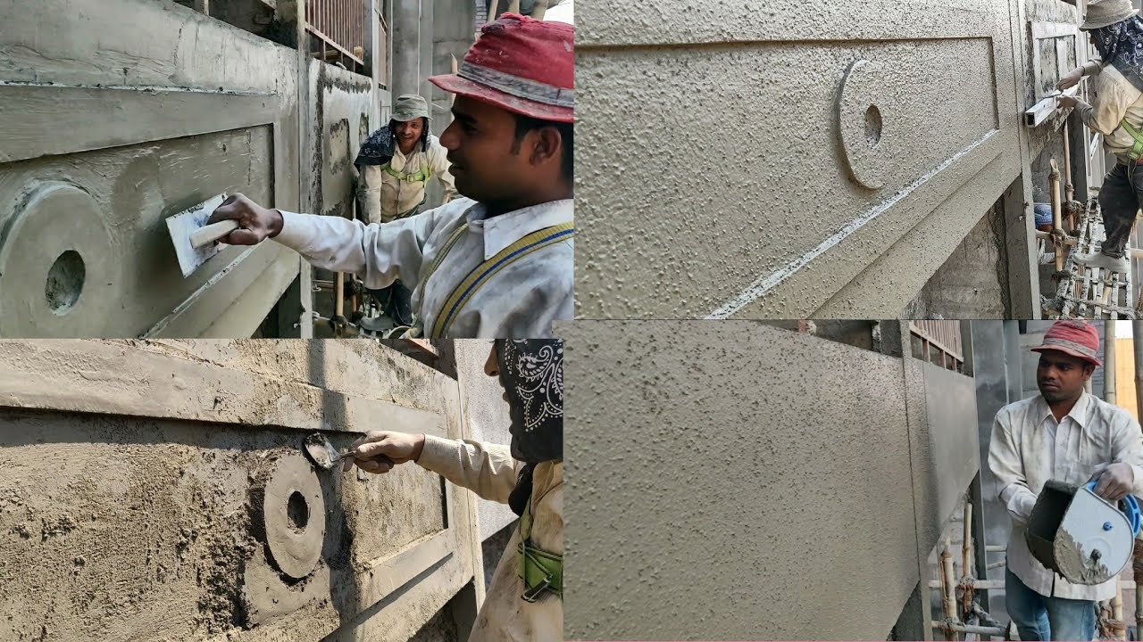 building outer plaster goodgoody ponj finishing गुड गुड पोंज हनीसिंह ...