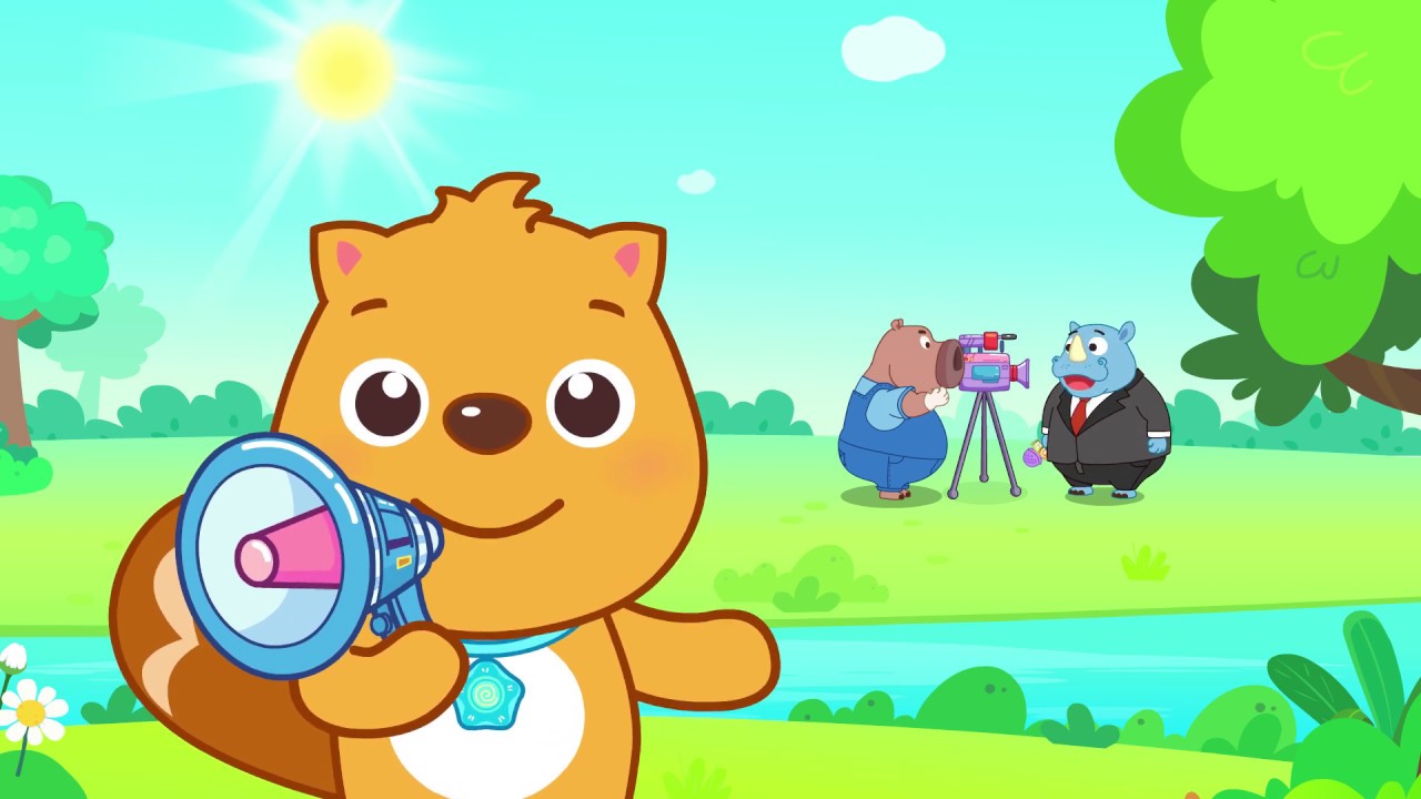 Amazing Animal Weather Forecast | 貝瓦兒歌 - YouTube