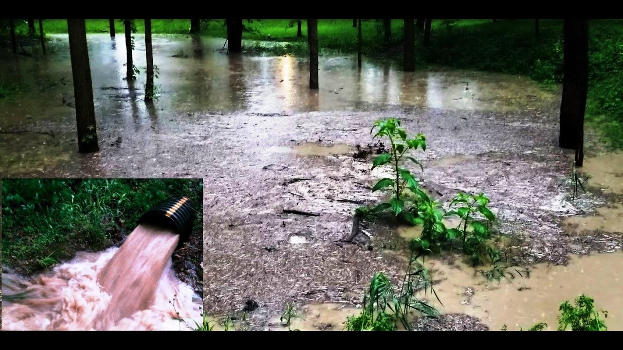 Do We Need Bigger Culverts? - Flash Flood at the Farm! - YouTube