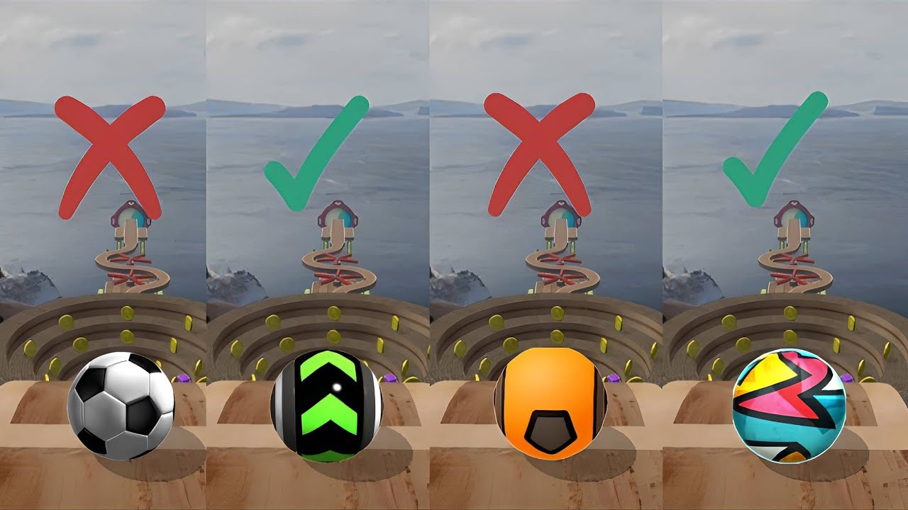 🔥Going Balls VS Rollance VS Ball Games Race 1 Ball Win Challenge ...