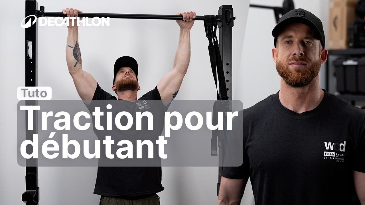 TUTO - Musculation : réussir ses tractions 💪 | Decathlon - YouTube