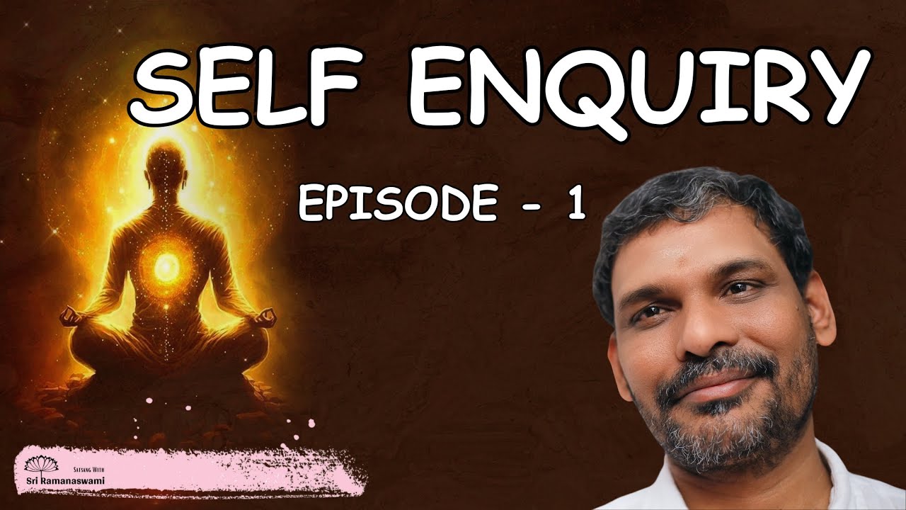 Self Enquiry -1 #Conciousness #Self Enquiry #Being Aware #Vissuji - YouTube