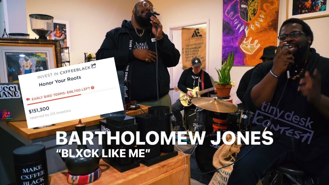 Bartholomew Jones Tiny Desk NPR 2024 Contest Performance "Blxck Like Me ...