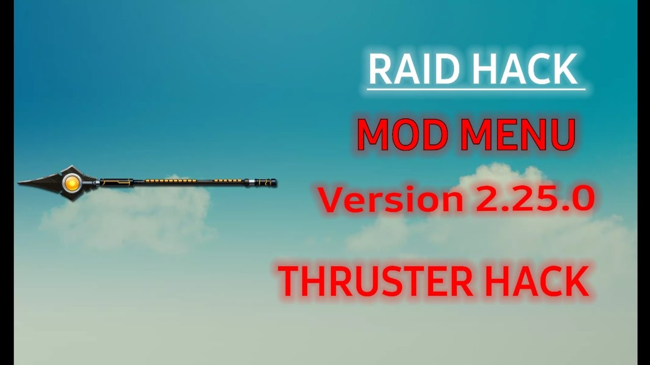 SHADOW FIGHT 2 RAID HACK | THRUSTER HACK WITHOUT ROOT LATEST VERSION ...
