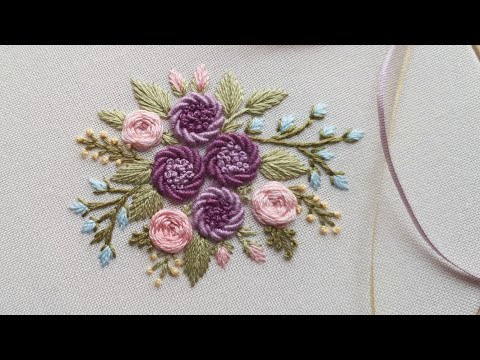 ROKOKO ÇİÇEK NASIL YAPILIR 6  | How To Make Bullion Stitch?