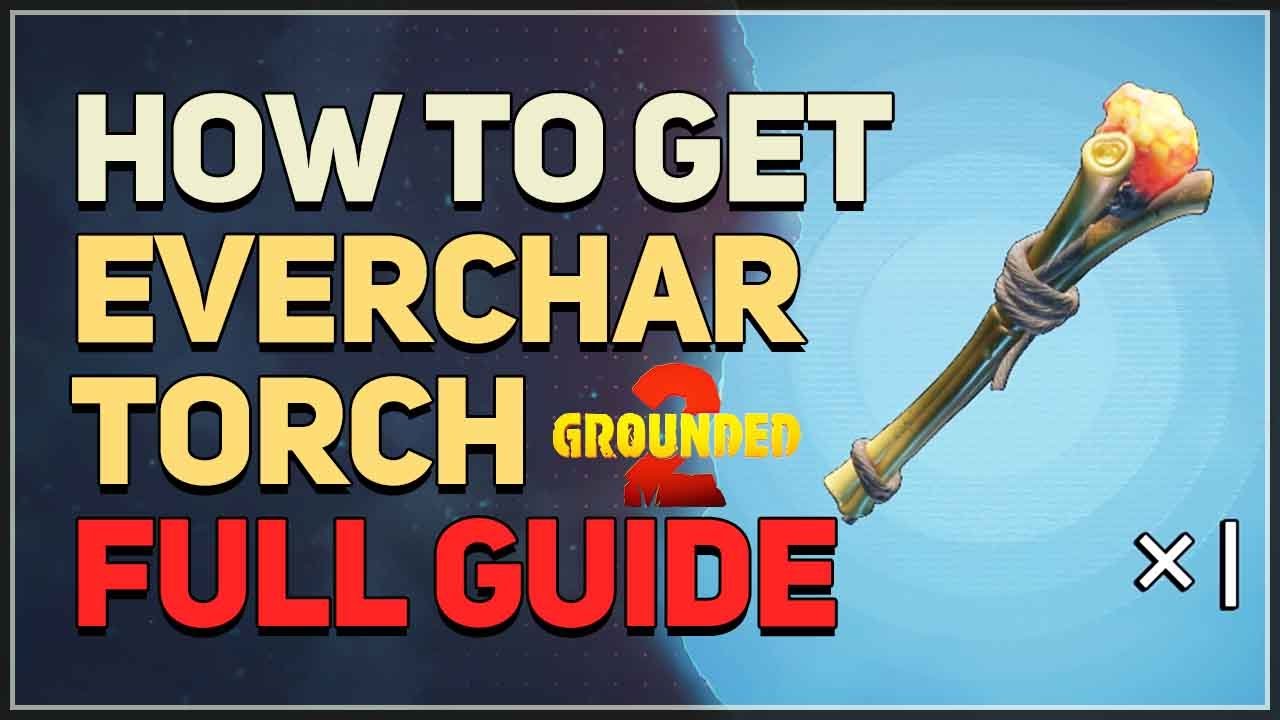 How to get EverChar Torch Grounded 2 FULL GUIDE - YouTube