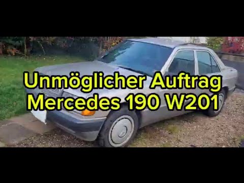 Unmöglicher Auftrag! Mercedes 190E W201