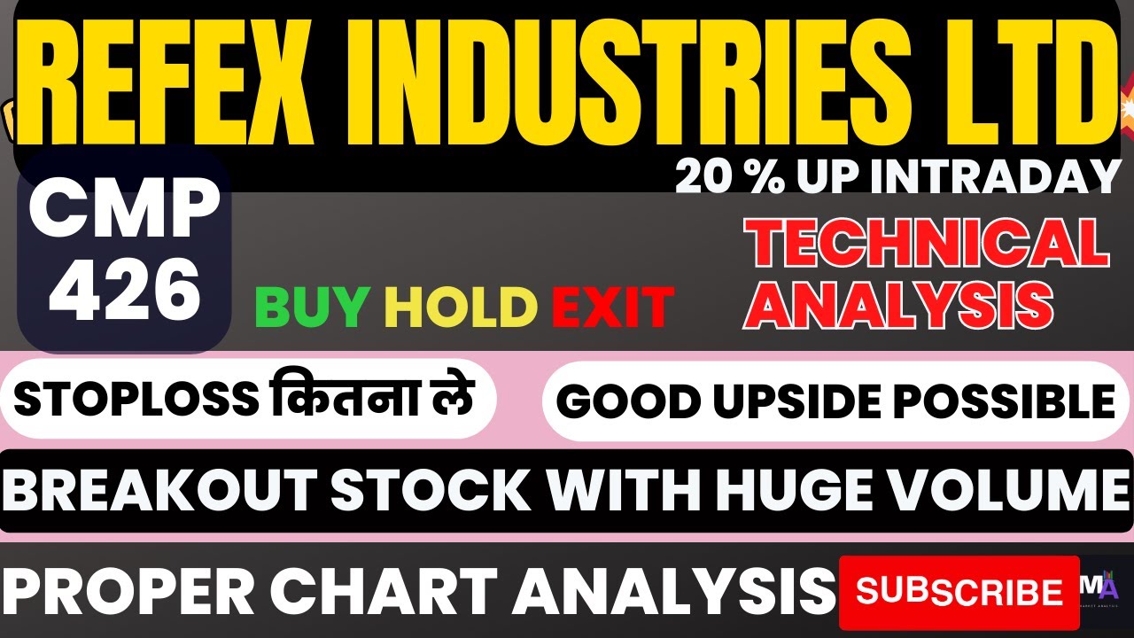REFEX INDUSTRIES SHARE LATEST NEWS | REFEX INDUSTRIES SHARE ANALYSIS ...