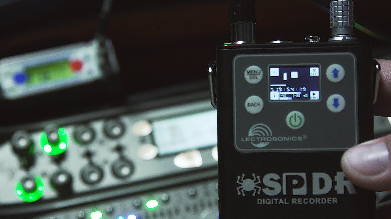 Using the Lectrosonics SPDR as a backup recorder for the Sound Devices ...