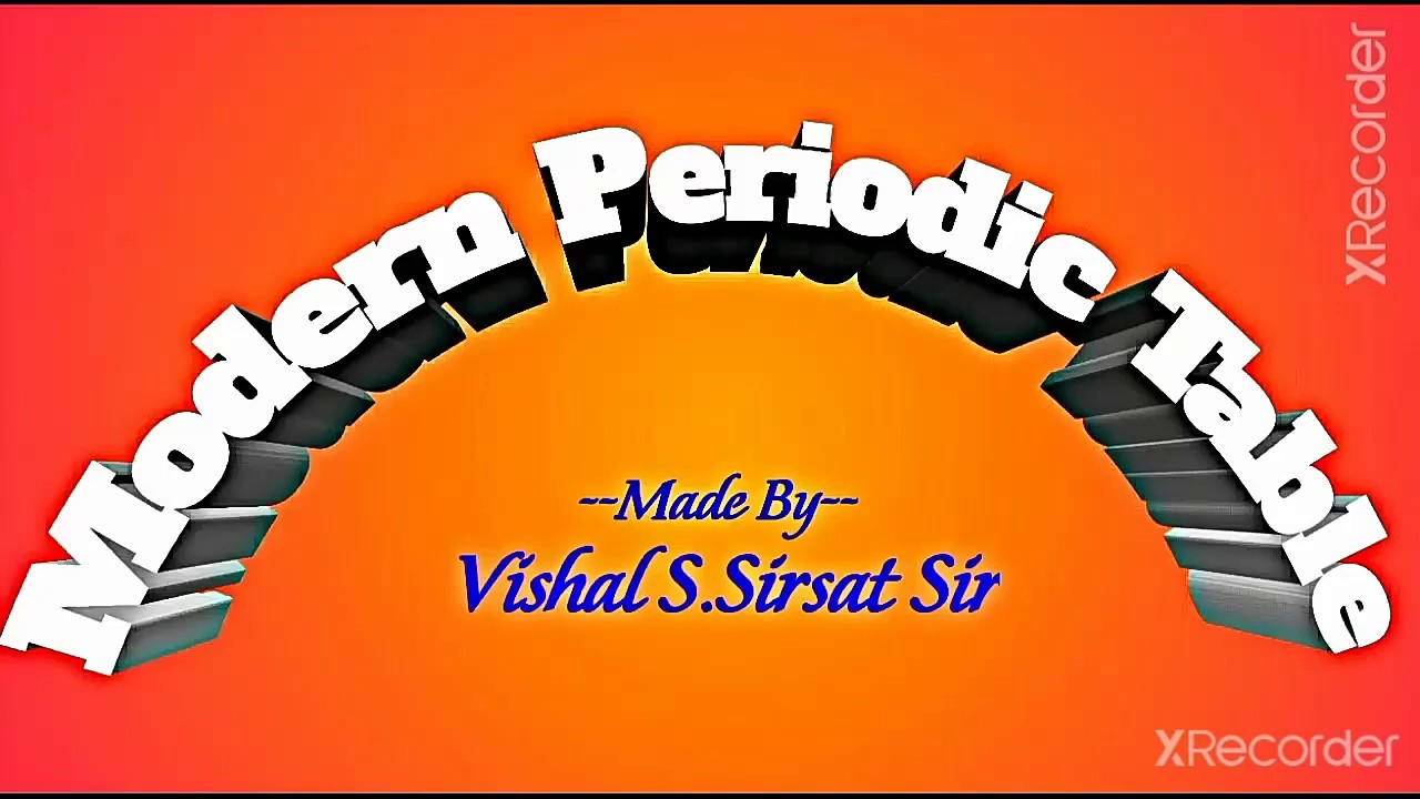 *Structure of Modern Periodic Table*(Lecture-6) Class-10th(MHSB ...