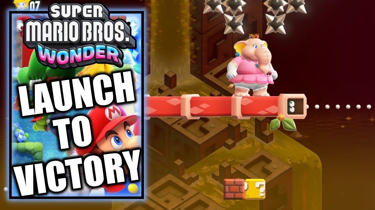 Super Mario Bros Wonder – Launch to Victory - 100% All Wonder Seeds ...