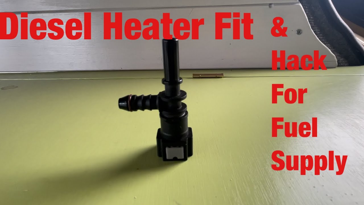 Diesel Heater fitting and easy diesel connection for Vivaro / Traffic ...