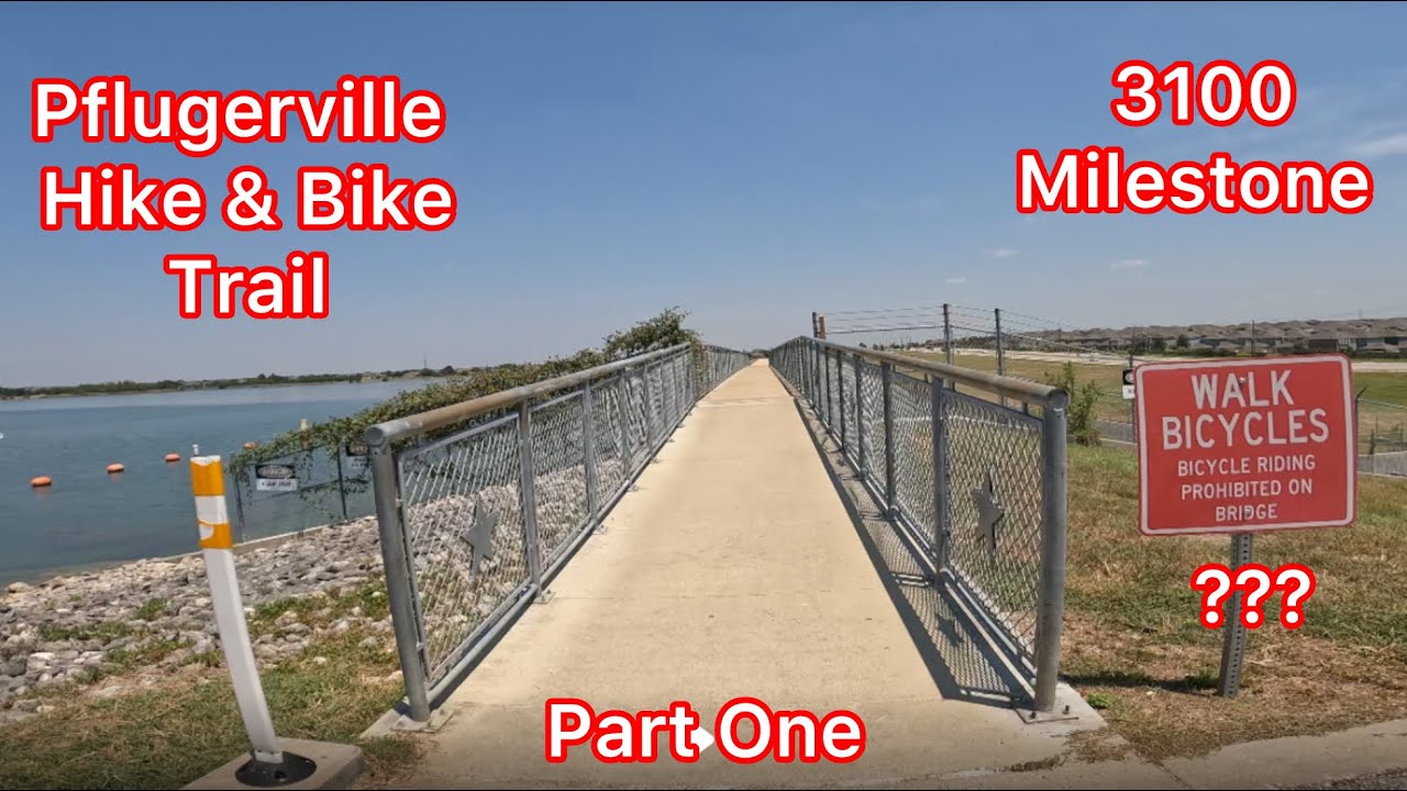 3100 Milestone E Bike ride on the Pflugerville Hike and Bike Trail ...