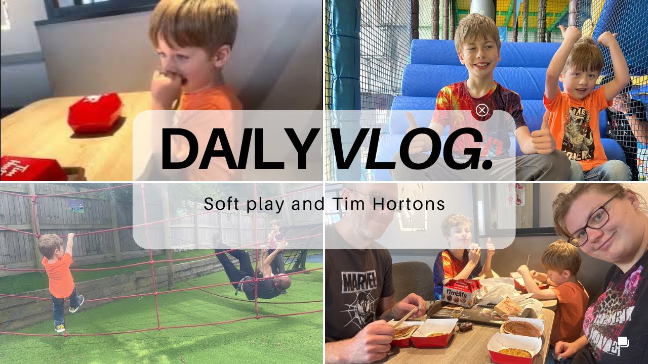 Soft play and Tim Hortons - YouTube