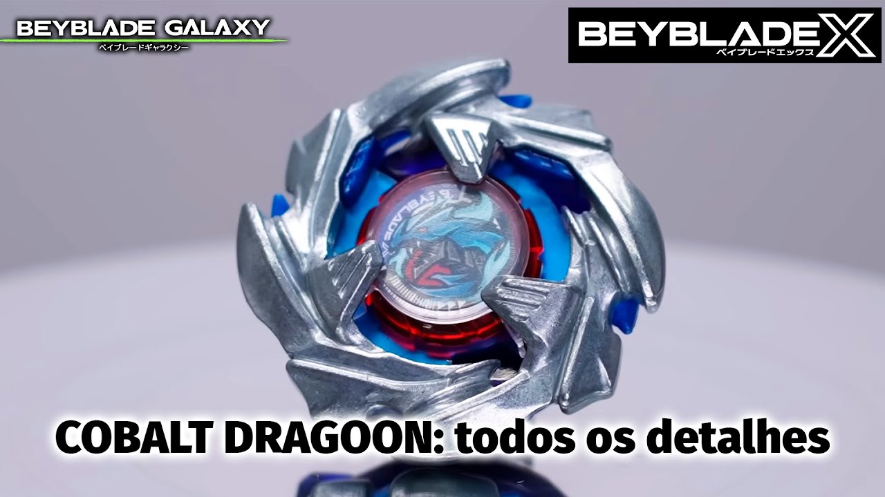 Todos os detalhes do COBALT DRAGOON! [Beyblade X] - YouTube