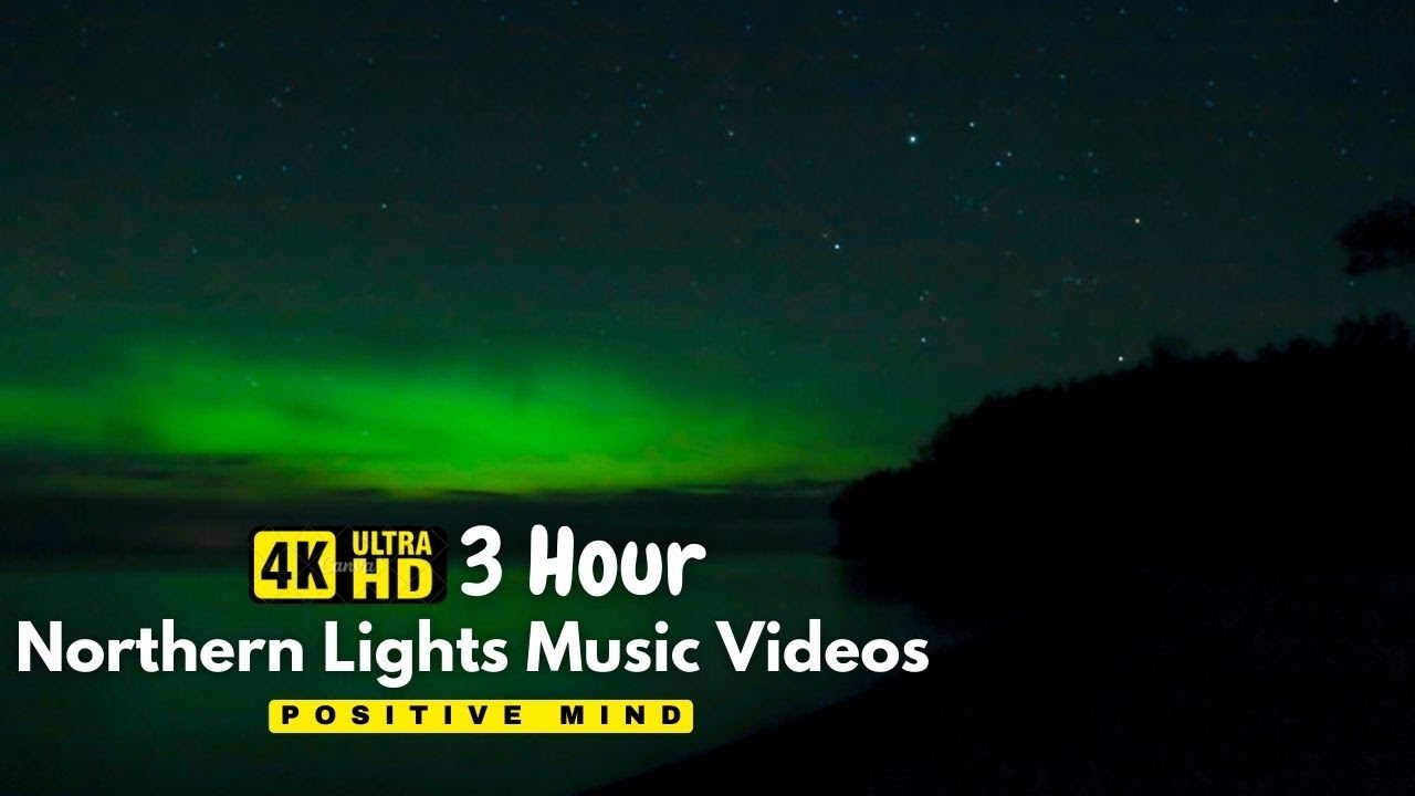 Aurora Borealis And Northern Lights - Relaxing Ambient Music for Sleep ...