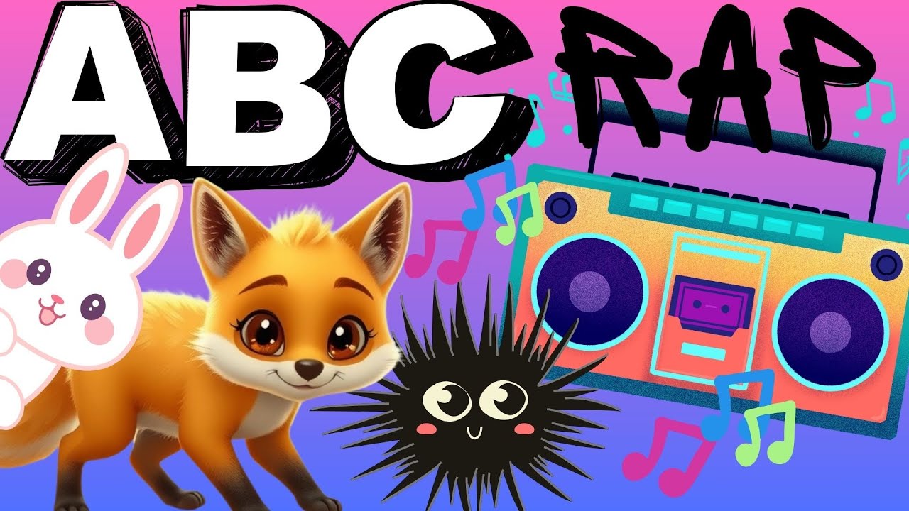 ABC Rap 🐘🐱, Alphabet, 🎶Kids Songs, Animal Song 🐍🐯, Family Friendly 🎵 ...