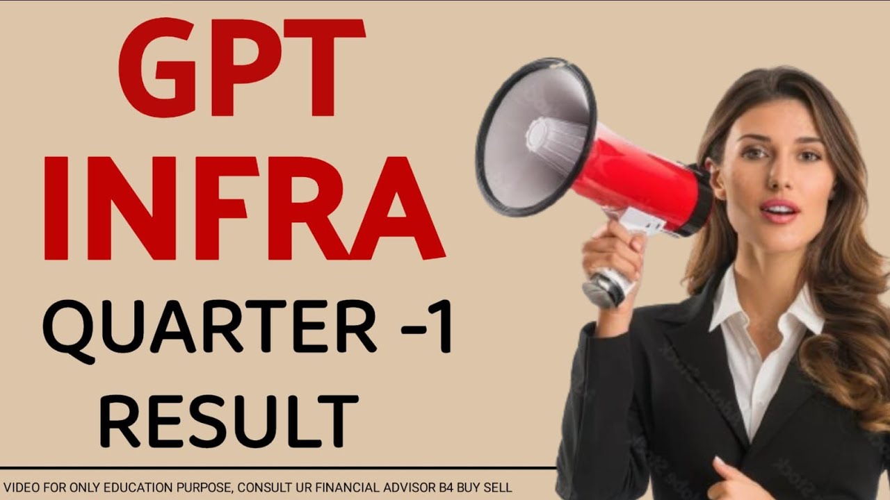 🚀🤩GPT INFRA Q1 RESULT #gptinfra #irbinfrasharelatestnews #gmrinfra # ...