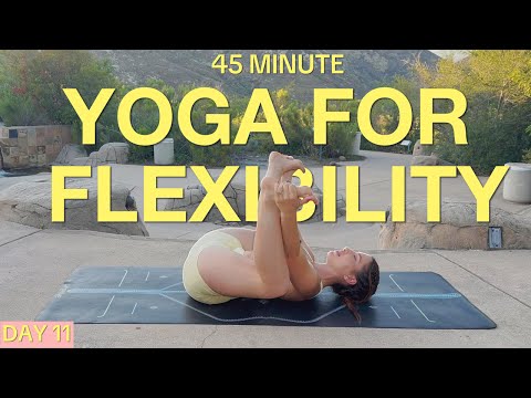 Day 11: Yoga for Flexibility ~ 45-MIN FLOW | 30 DAY YOGA IN NATURE CHALLENGE | Melspirations Hips