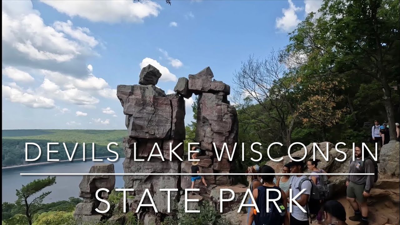 Devils Lake Wisconsin Devils doorway hike - YouTube
