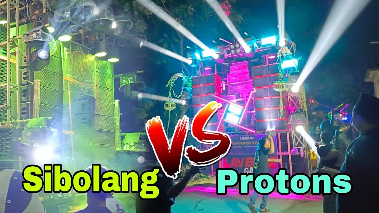 Battle seduluran Protons Vs Sibolang sampai di kayang kayang #takbiran #takbirkeliling #ceksound ...