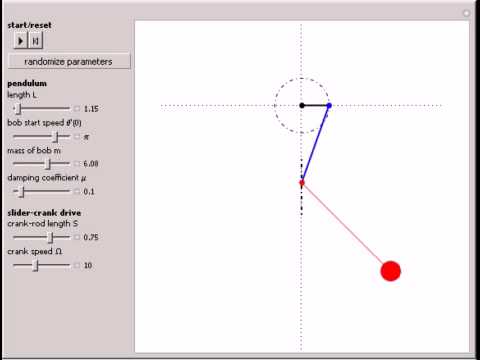 Crankshaft-Driven Pendulum - YouTube