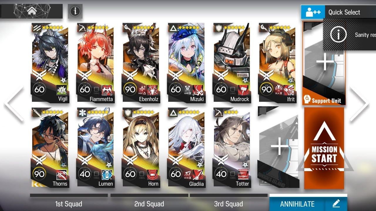 [Arknights] Annihilation 23 - Mountain-Ringed Border Town (Full Auto ...